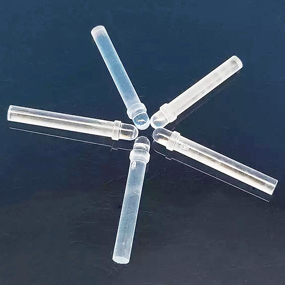 OEM Design Round Head Plastic Machining 3mm Led Light Guide Pipe Rapid ...